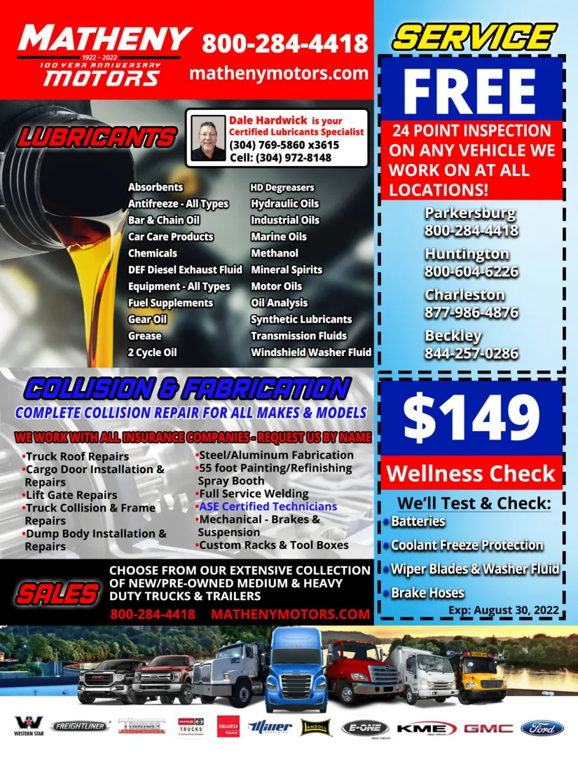 Parts Specials | Truck Group | Matheny Motors - mathenymotors.com